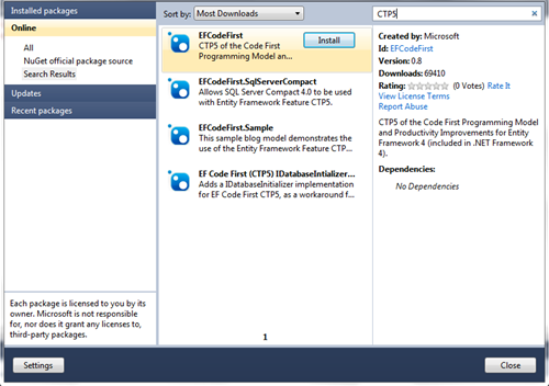 Using Code First in Entity Framework | Ovais TechBlogs
